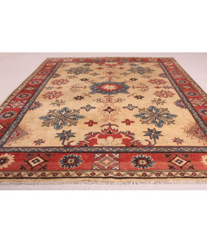 Ghazni- Ghazni: 205 x 160cm: A beautiful vegetable-dyed rug woven of